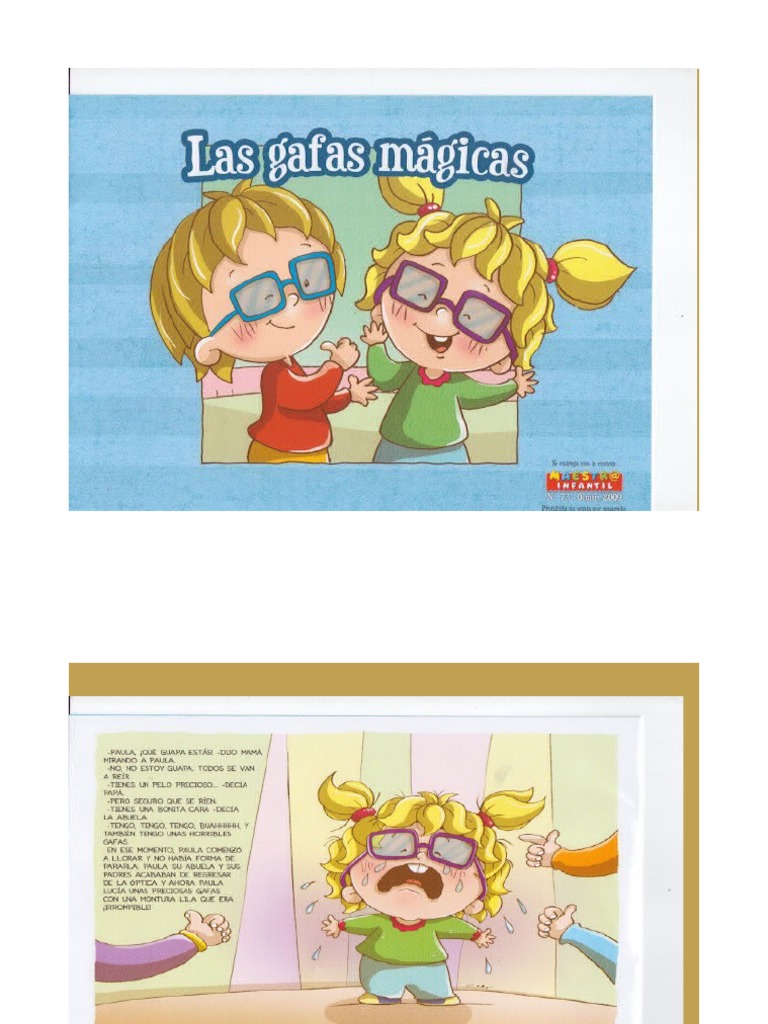 CUENTO INFANTIL LAS GAFAS MAGICAS | PDF