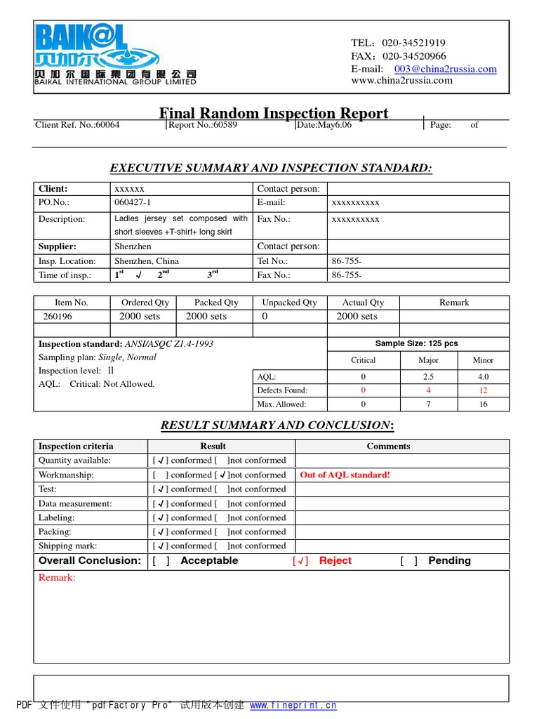 sample_report--garment | PDF