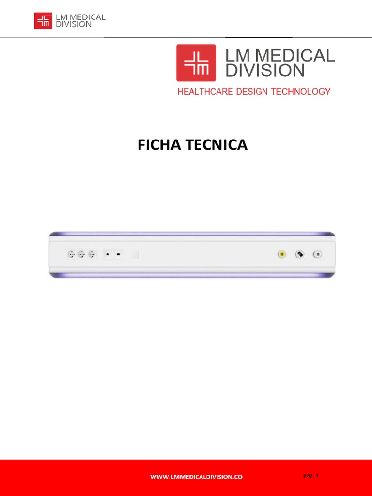 Ficha Tecnica LM Medical | PDF | Hospital | Gases