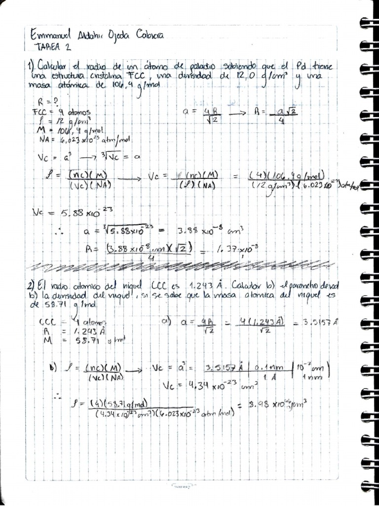 Tarea 2 Ejercicios | PDF