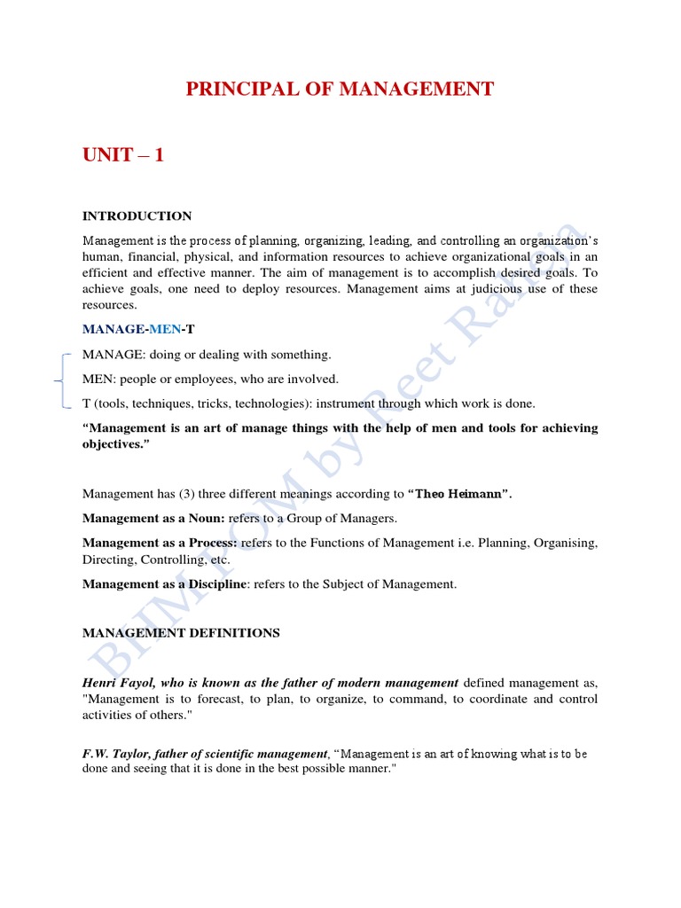 Henri Fayol Command Control Coordinate Plan Organize