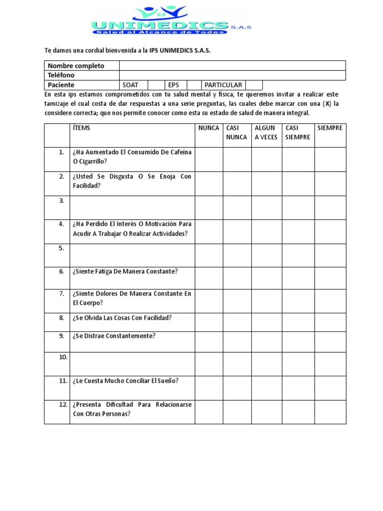 CUESTIONARIO FINAL Aips | PDF
