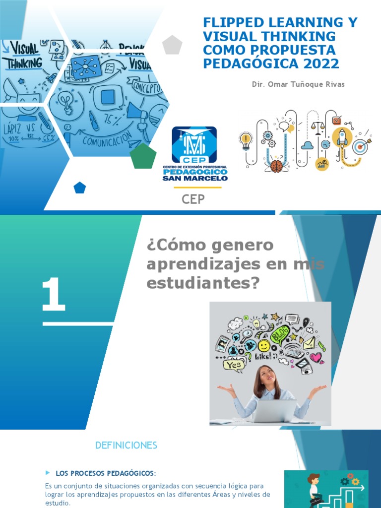 Flipped Classroom y Visual Thinking 2022 - 2 (20220825 - 210417) | PDF | Aprendizaje | Evaluación