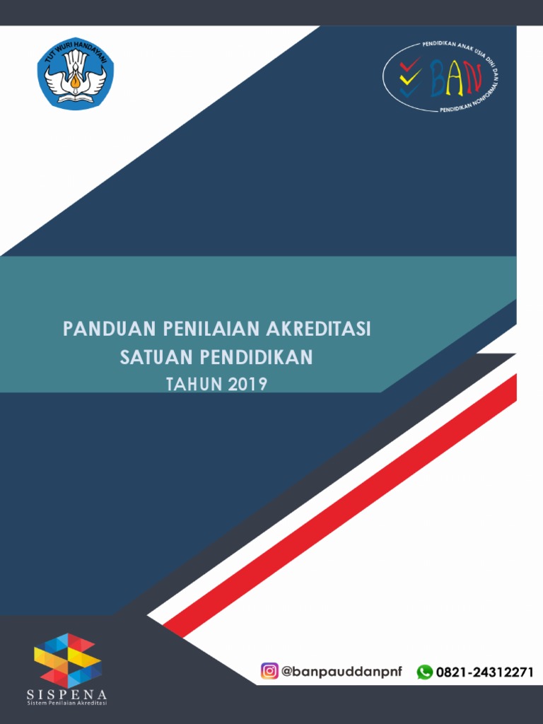 Panduan Penilaian Akreditasi BAN PAUD Dan PNF Tahu - 1578388389 | PDF
