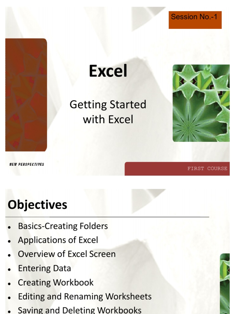 Excel 01 | PDF