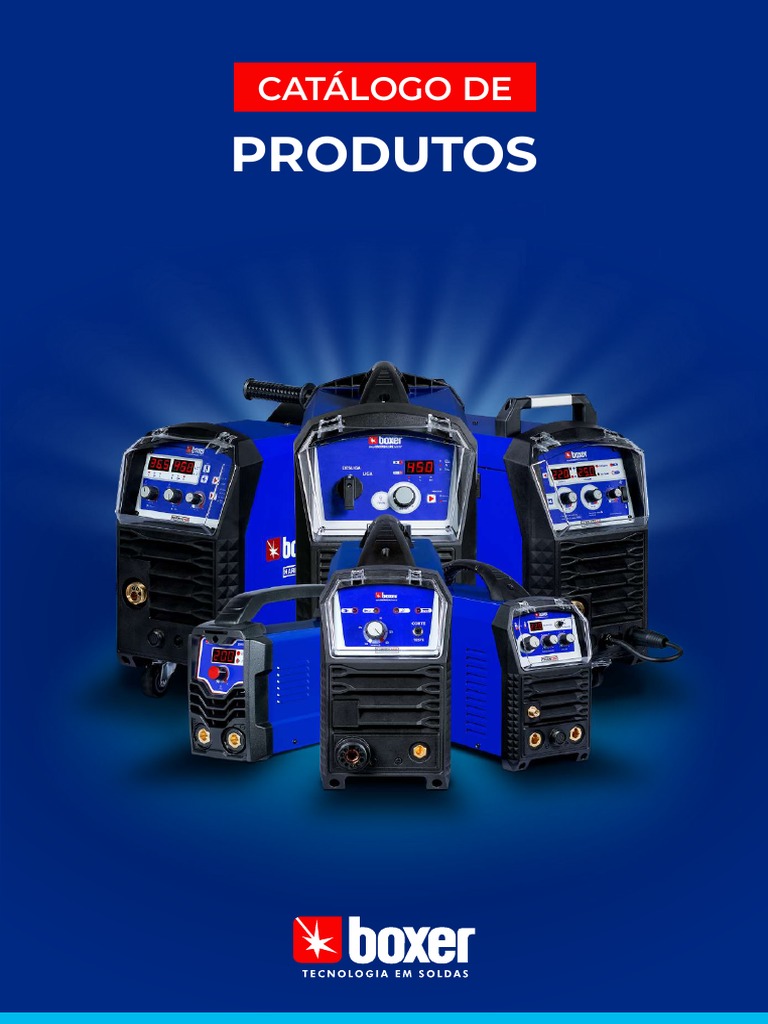 Catálogo Boxer Soldas | PDF | Eletricidade | Eletromagnetismo