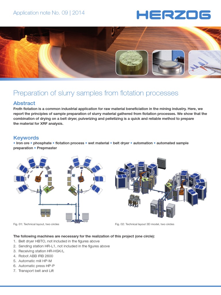 Preparation of slurry samples from flotation processes | PDF ...
