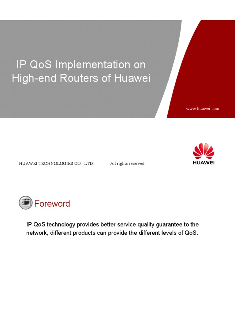 Hc12011b014 Ip Qos Implementation Pdf Quality Of Service Internet Protocols 