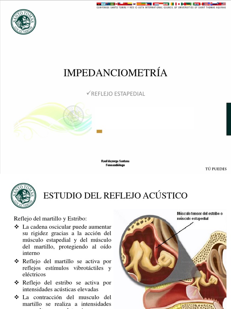 CLASE REFLEJO ACÃšSTICO | PDF | Sistema nervioso | Otorrinolaringología