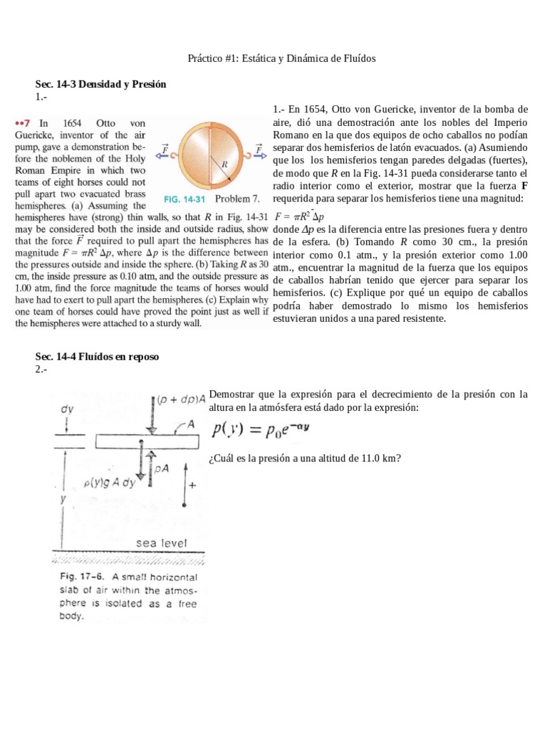 Fis 2 | PDF | Presión | Densidad