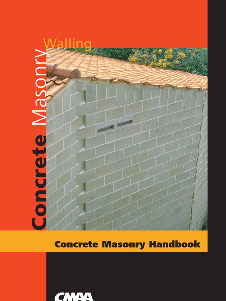 Concrete Masonry Design & Construction Guide | PDF | Masonry | Brick