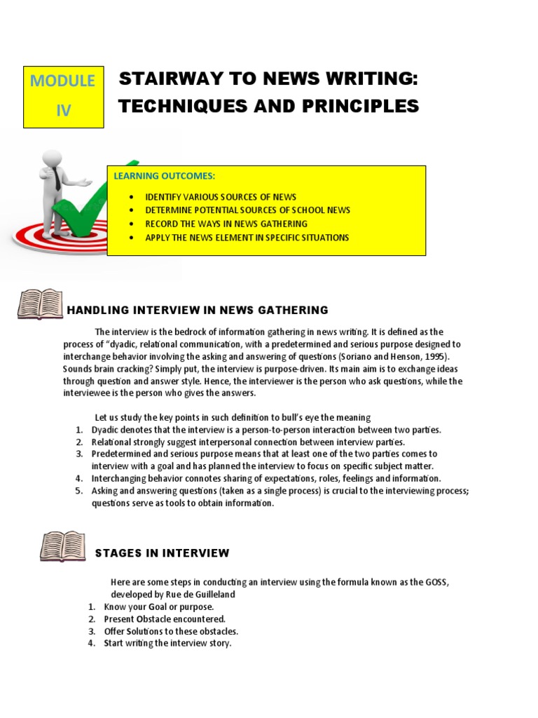 Module IV Continuation | PDF | News | Interview Module IV Continuation | PDF | News | Interview