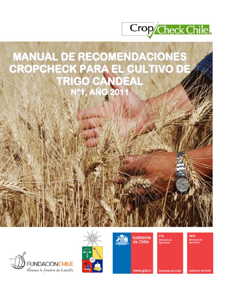 Manual Crop Check Candeal Fundacion Chile 2011 | PDF | Hierba | Agricultura