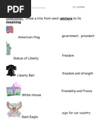 U.S. Symbol Webquest Show | PDF | Rubric (Academic) | Communication