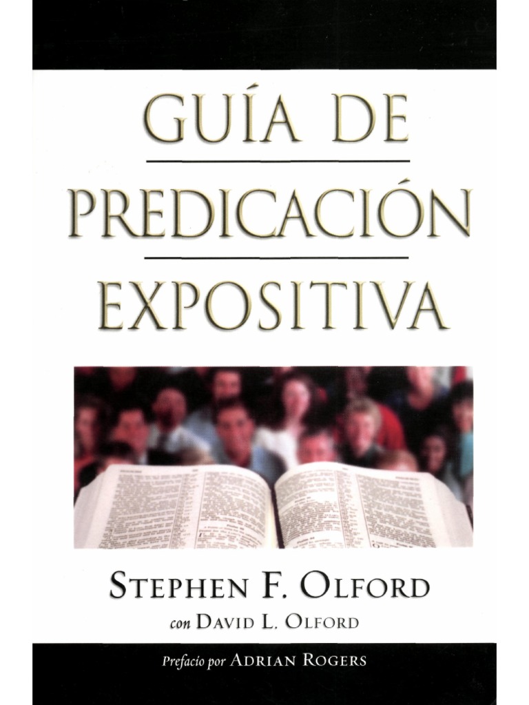 Guia de Predicacion Expositiva - Stephen F Olford | PDF | Pablo el apóstol | Jesús