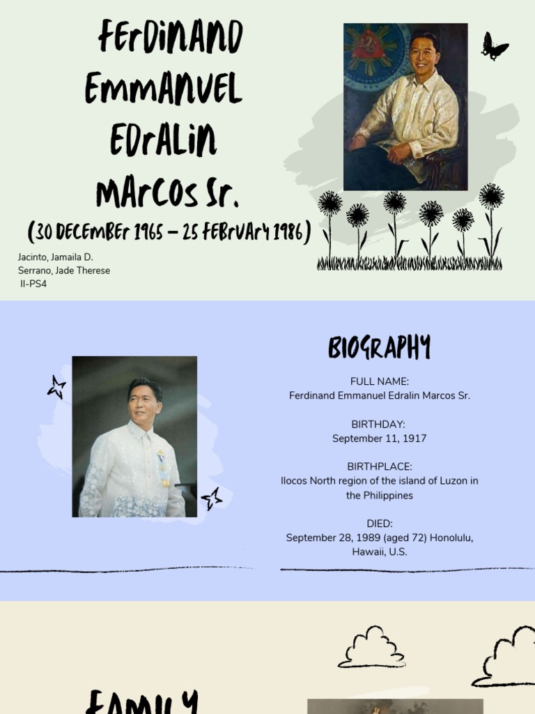 Marcos (10th) - Jacinto & Serrano | PDF | Philippines