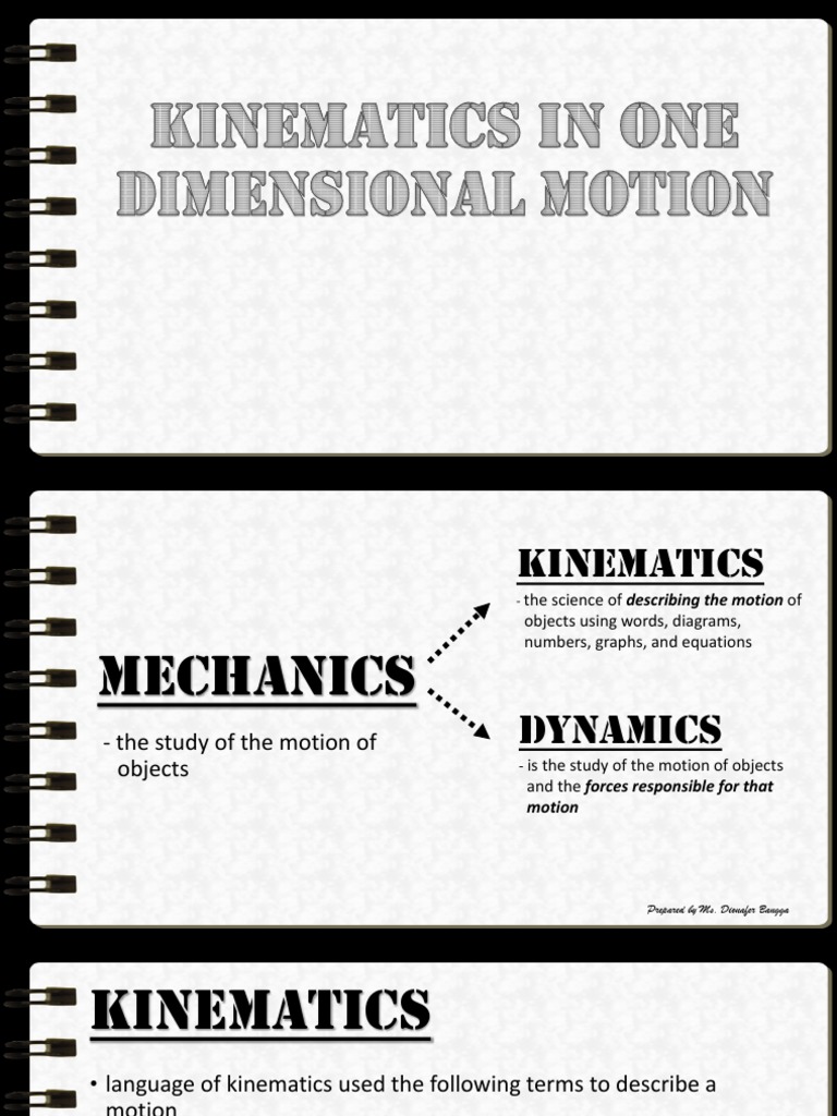 Physics Motion Basics | PDF | Velocity | Speed