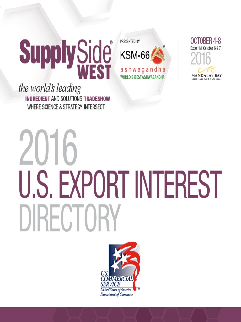 SUPPLY SIDE West 2016 | PDF | Trade | Economies