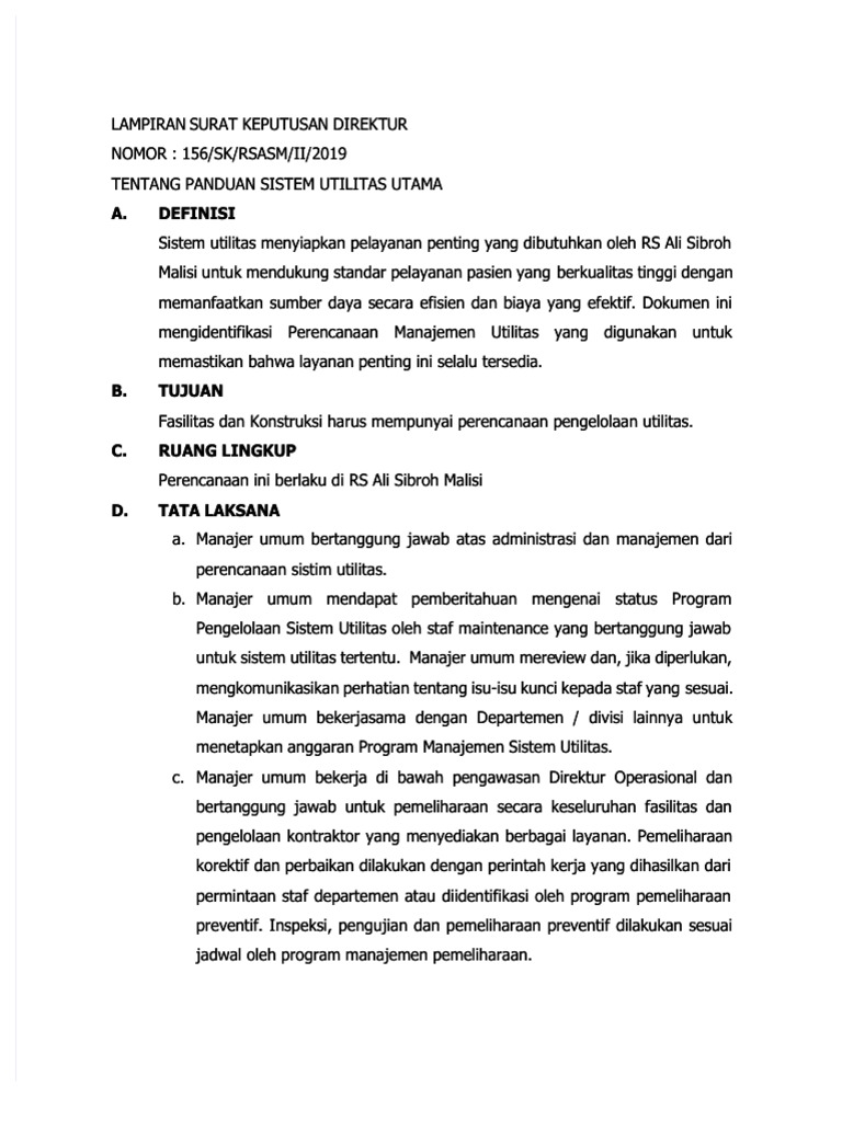 Qdoc - Tips - Panduan Pengelolaan Sistem Utilitas | PDF