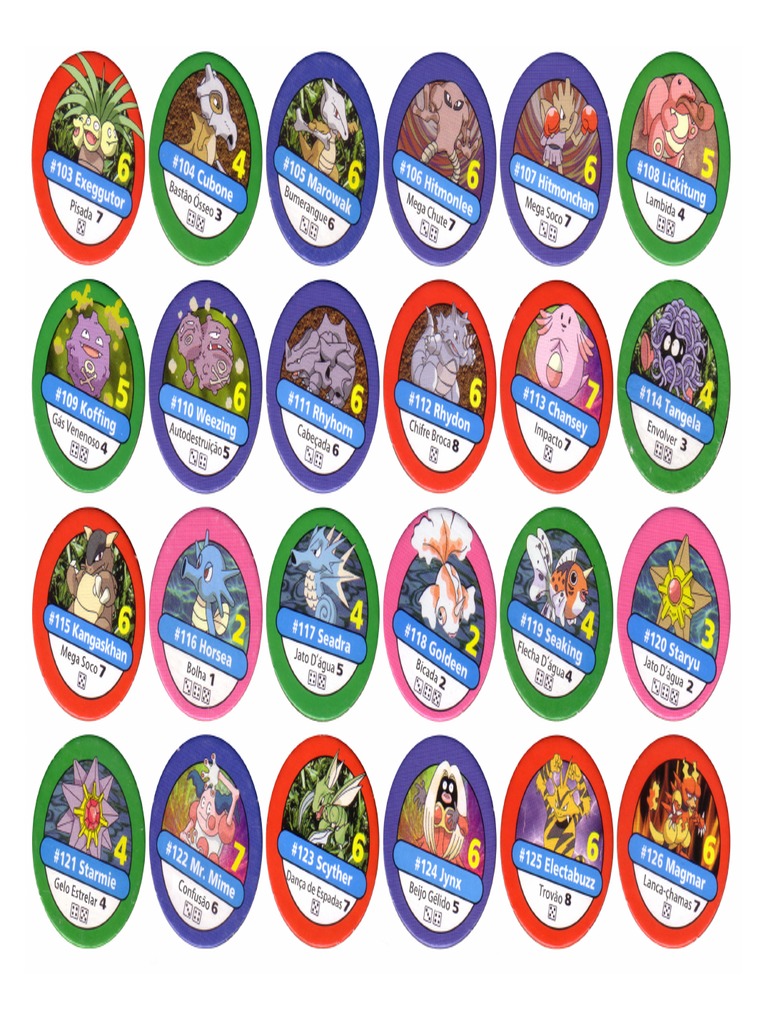 Pokémon Master Trainer Pieces5 | PDF