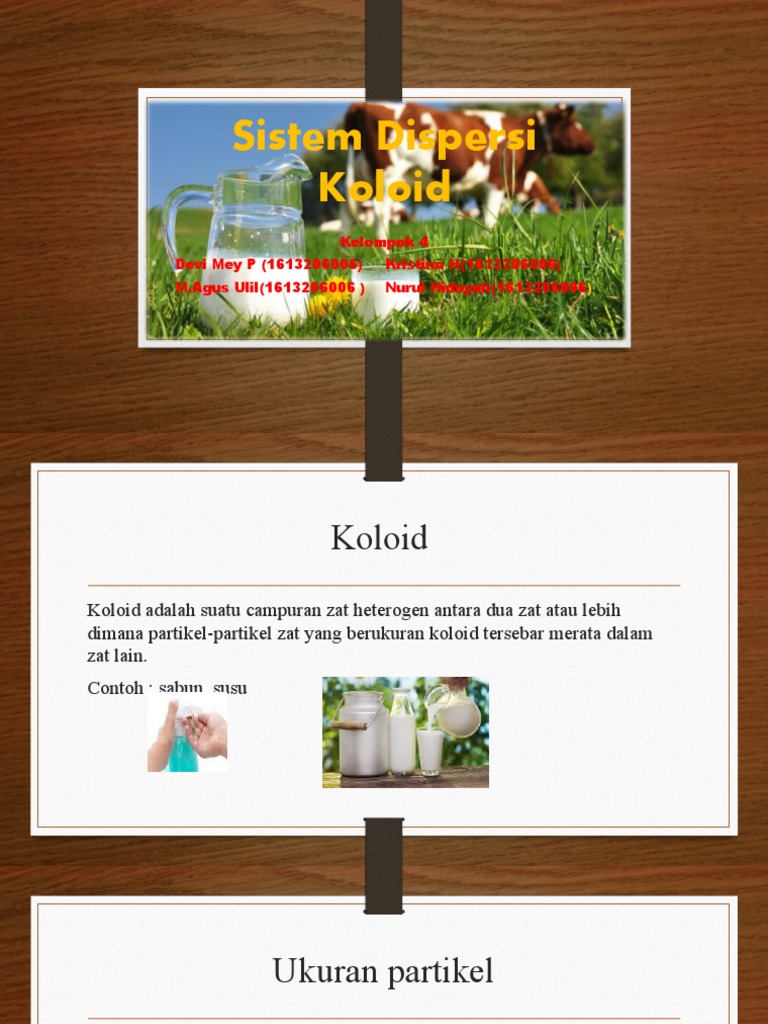 Sistem Dispersi Koloid | PDF