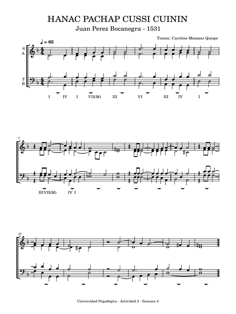 Hanac Pachap Cussi Cuinin | PDF