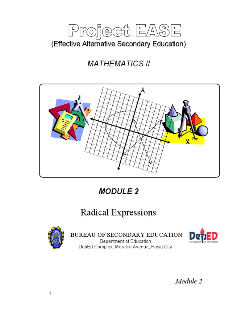 Effective Alternative Secondary Math Education | PDF | Exponentiation ...