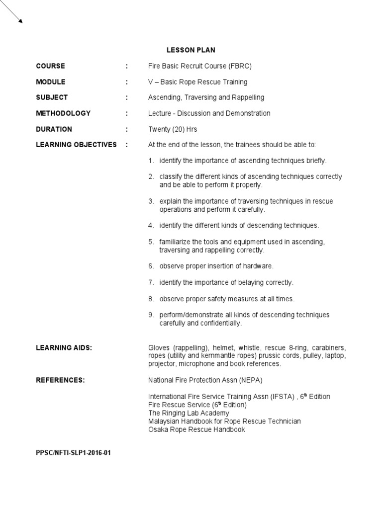 Basic Rope Rescue Training Guide | PDF | Knot | Rope