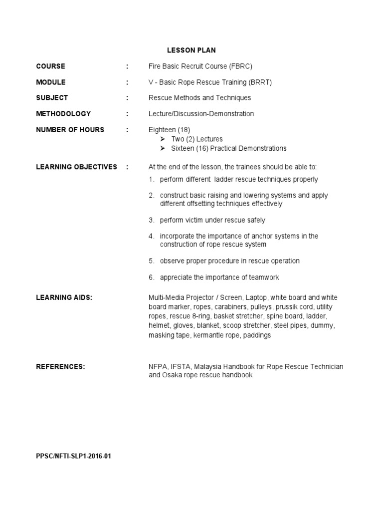 Basic Rope Rescue Techniques | PDF | Rope | Lecture