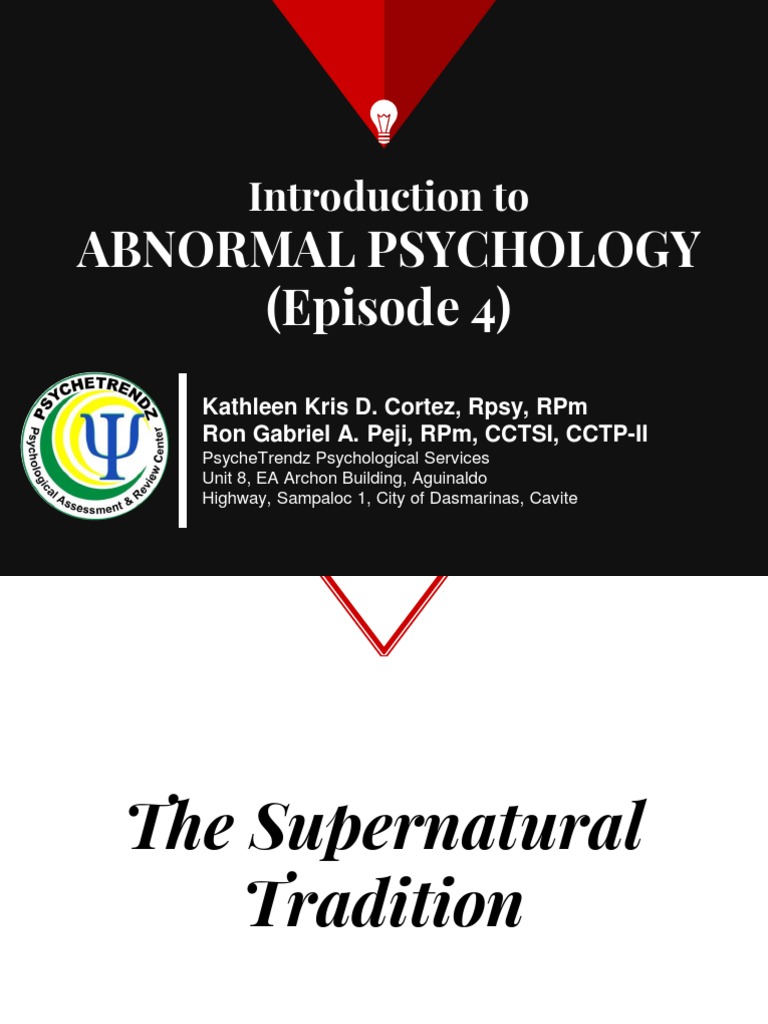 1.3. Introduction To ABNORMAL PSYCHOLOGY | PDF | Electroconvulsive Therapy | Psychoanalysis