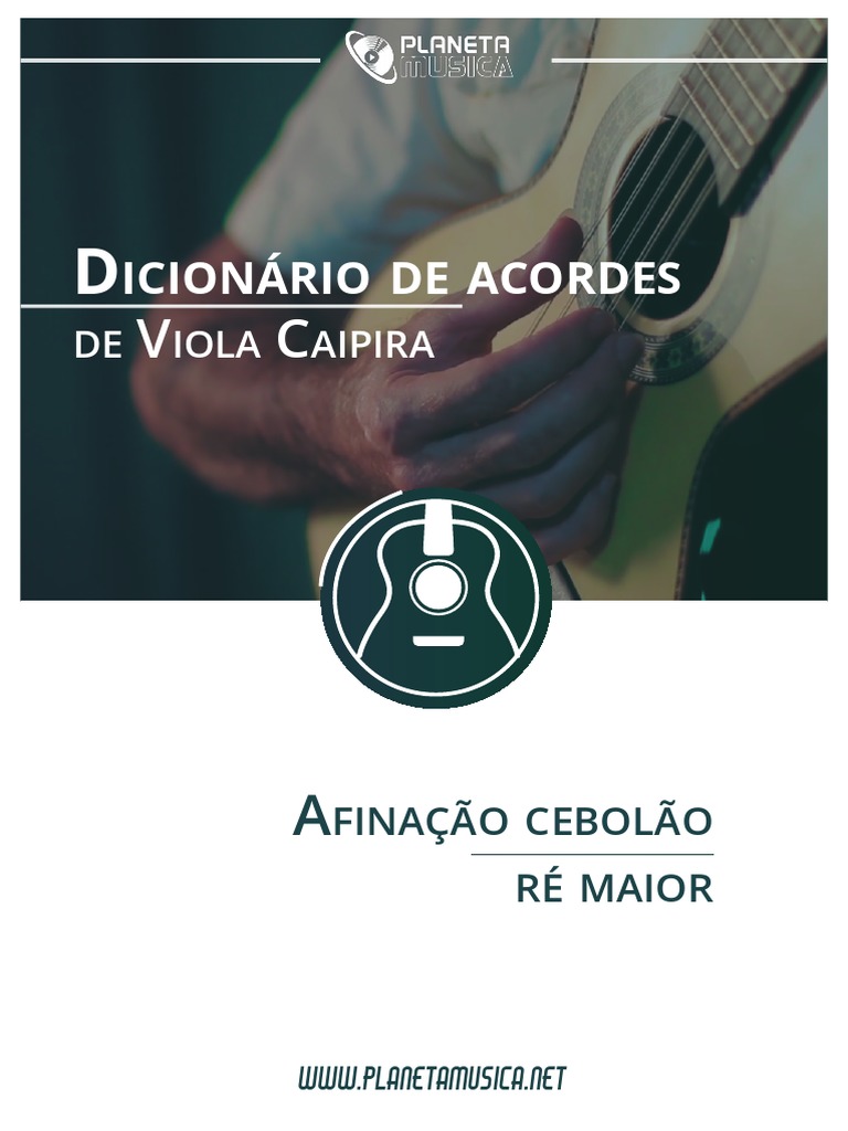 Dicionário de Acordes de Viola Caipira Planeta Música | PDF | Música ...