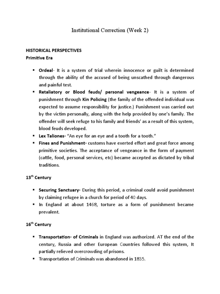 CA 1.2 Institutional Correction | PDF | Prison | Criminal Law