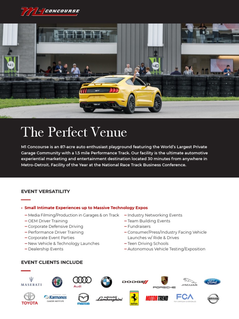 M1 Concourse-Events | PDF | Motor Vehicle | Vehicles