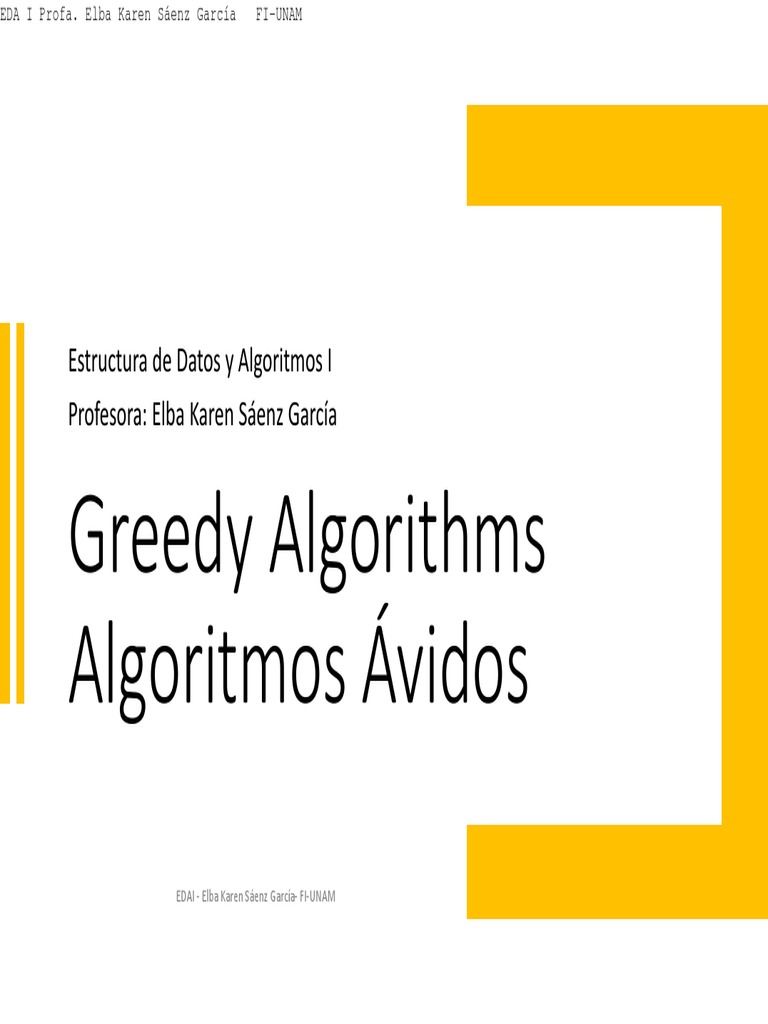 Greedy Algorithms | PDF | Ciencias de la Computación | Informática teórica