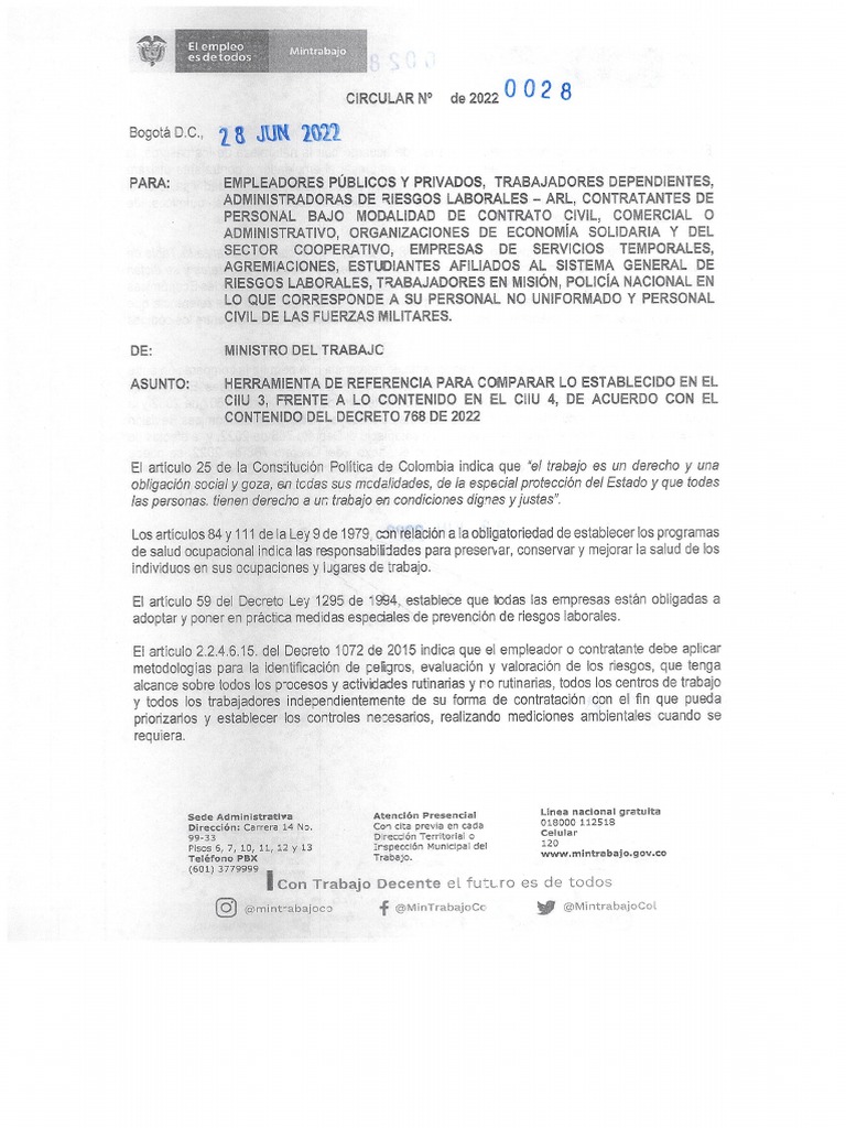 Circular No. 0028 | PDF