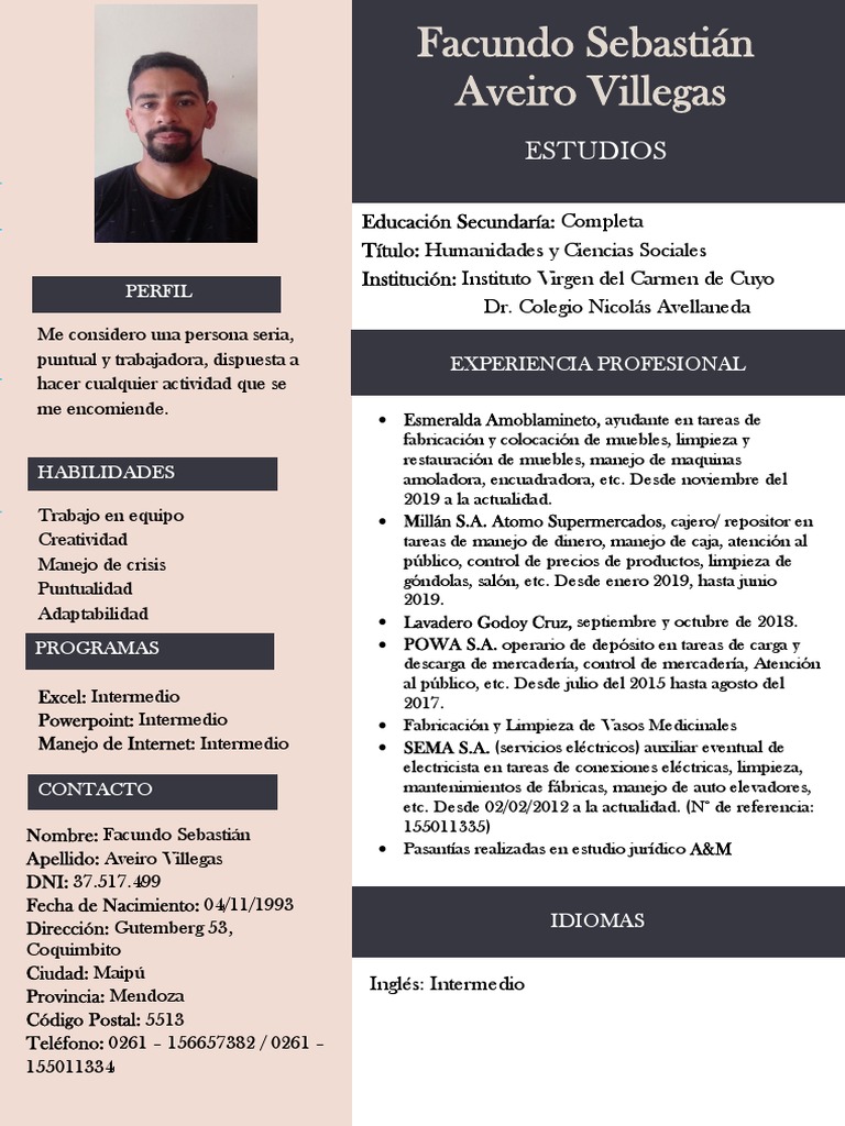 Facu CV | PDF