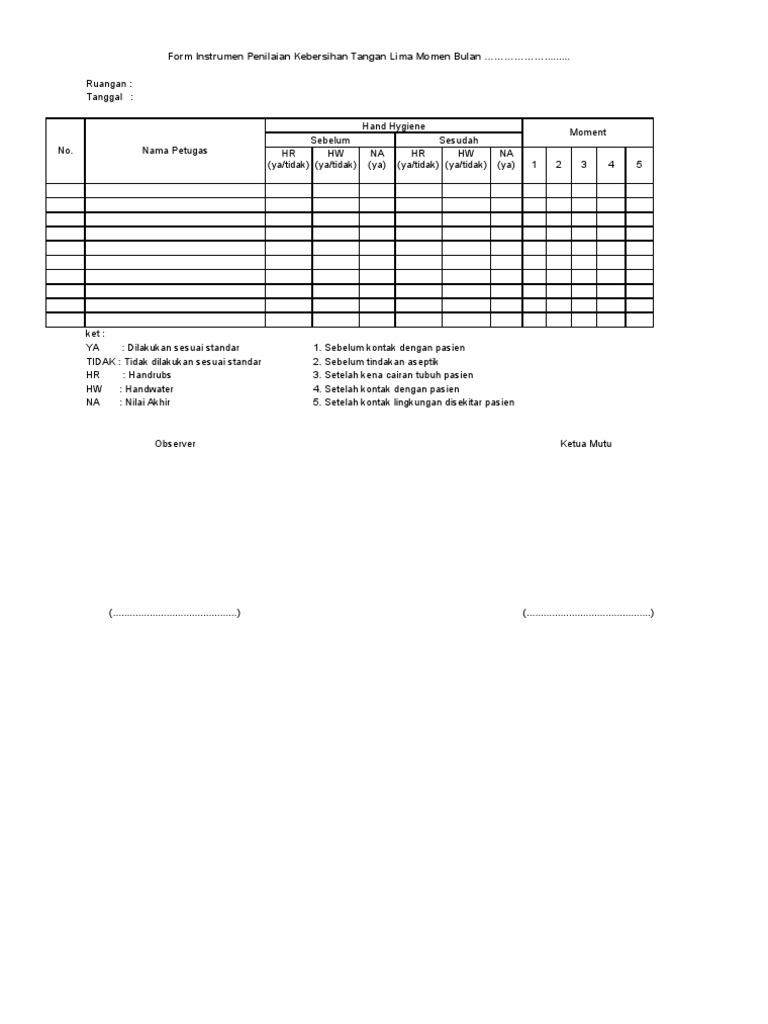 Form Monitoring INM | PDF