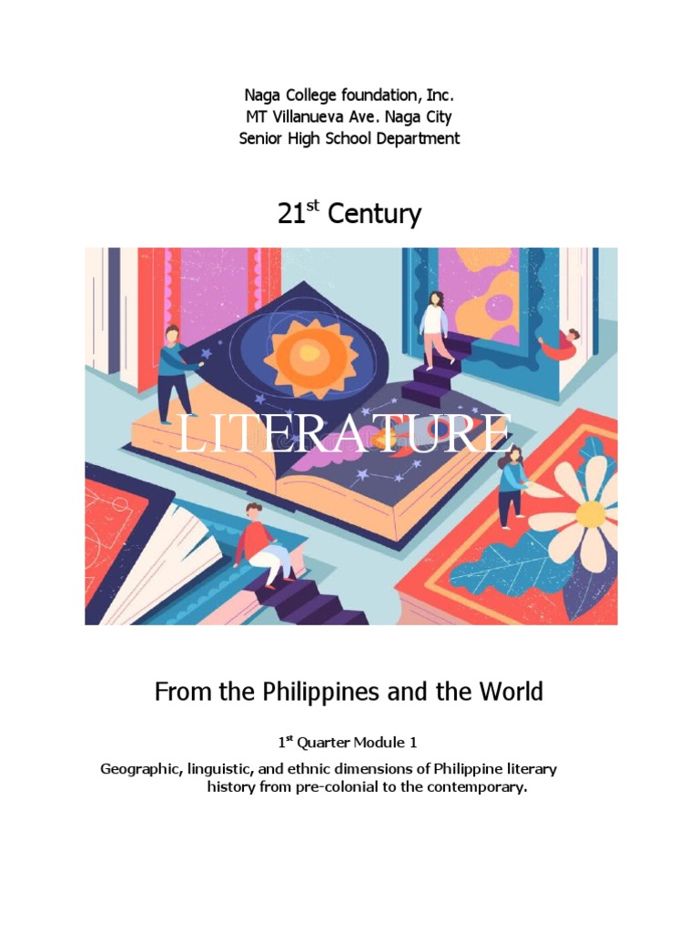 Module 1. Literary History of The Philippines | PDF | Tagalog Language ...