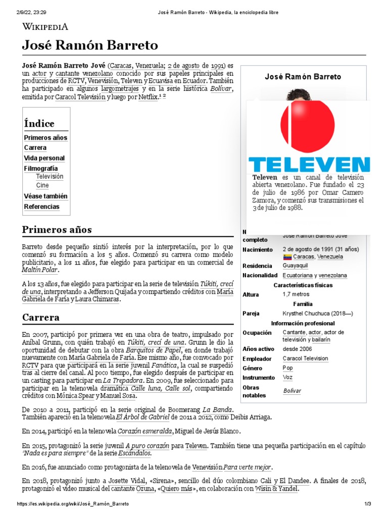 José Ramón Barreto | Descargar gratis PDF | Medios de comunicación en masa