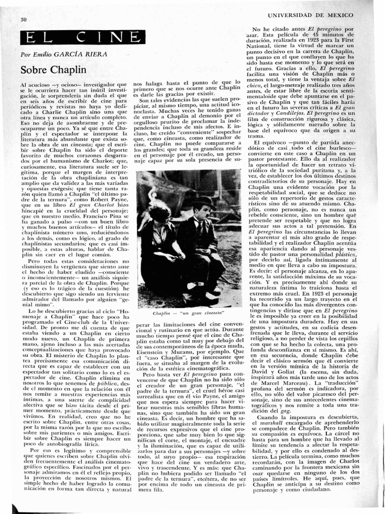 EL Cine | PDF | Carl Jung | Charlie Chaplin