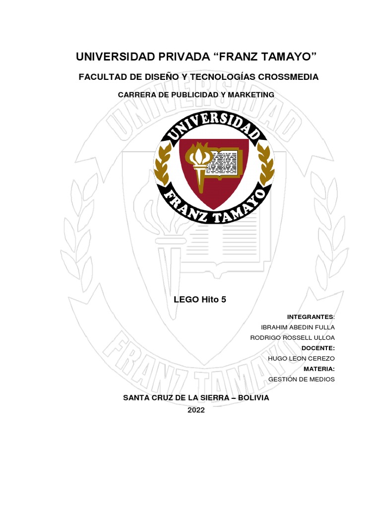 Lego Hito 5 | PDF | Publicidad | Marca