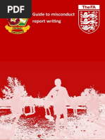 Offense Codes for Red & Yellow Cards | PDF | Ball Games | Football Codes