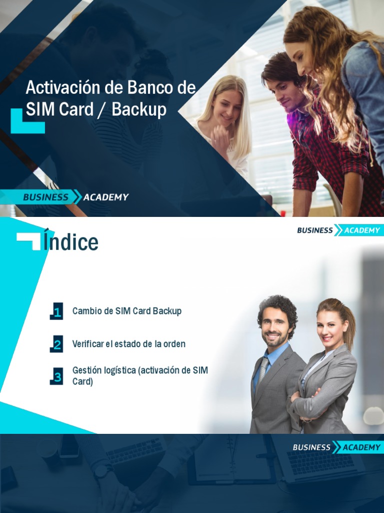 035 Activación de Banco de SIM Card - Backup | PDF