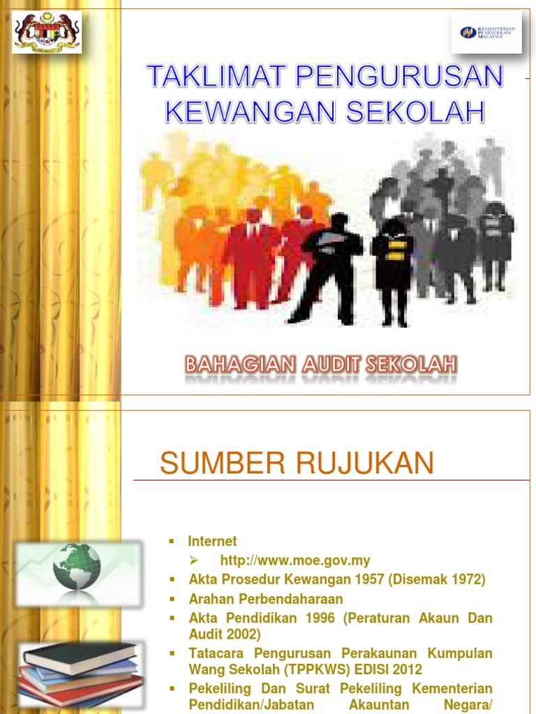 Taklimat Pengurusan Kewangan Sekolah BAS | PDF