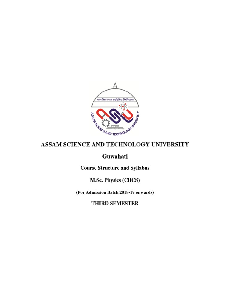 M.SC - Physics 3rd Sem Final | PDF | Stars | Spectroscopy