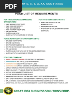 Pcab List of Requirements - Timeline & Step by Step Process | PDF