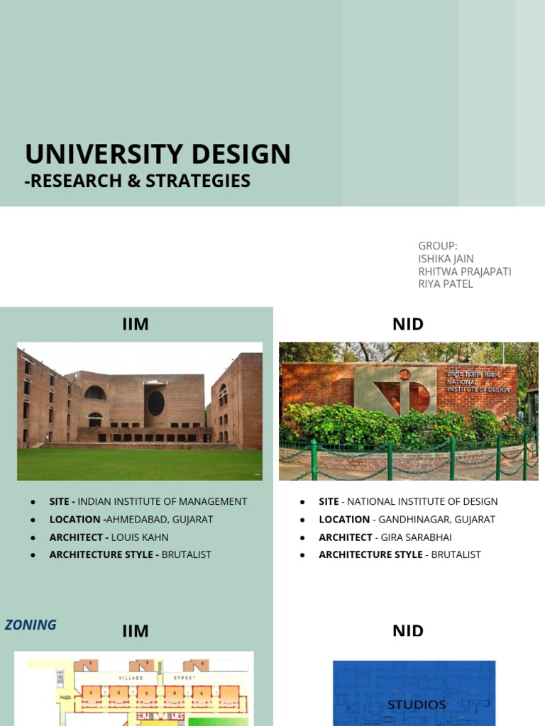 University Design Case Study | PDF | Architectural Design | Architecture