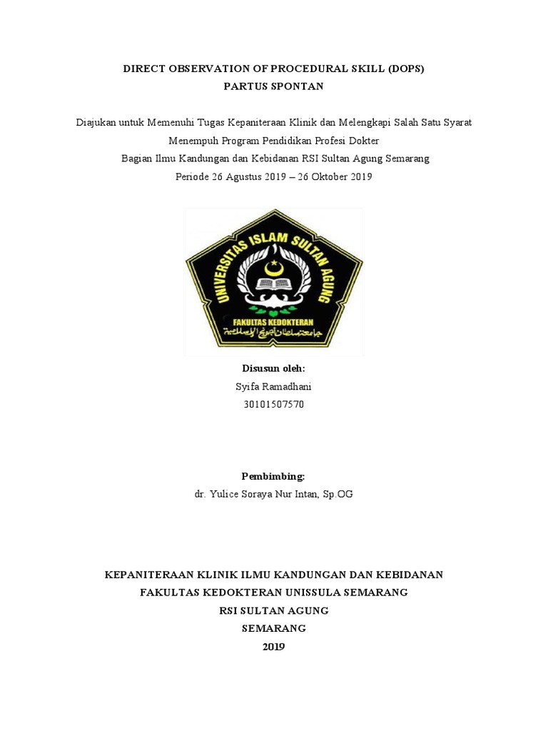 Dops DR Yulice - APN (Syifa) | PDF | Pengembangan Diri | Sains & Matematika