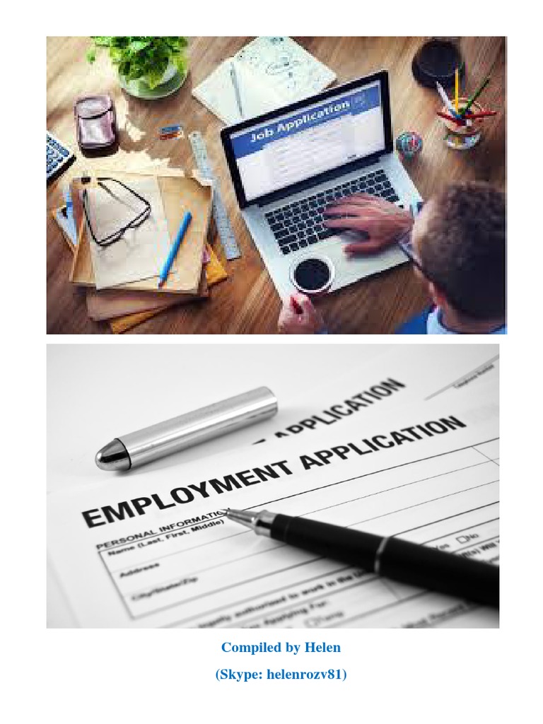 How To Write A Letter of Application | PDF | Résumé