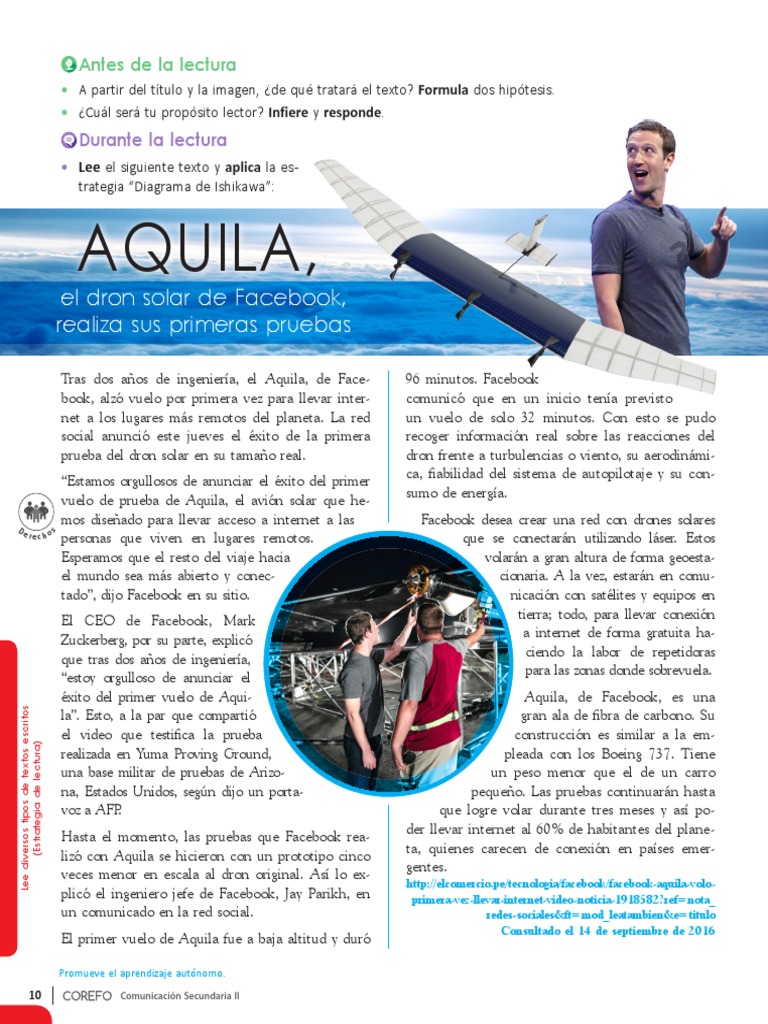 Aquila | PDF | Internet | Vehículo aéreo no tripulado